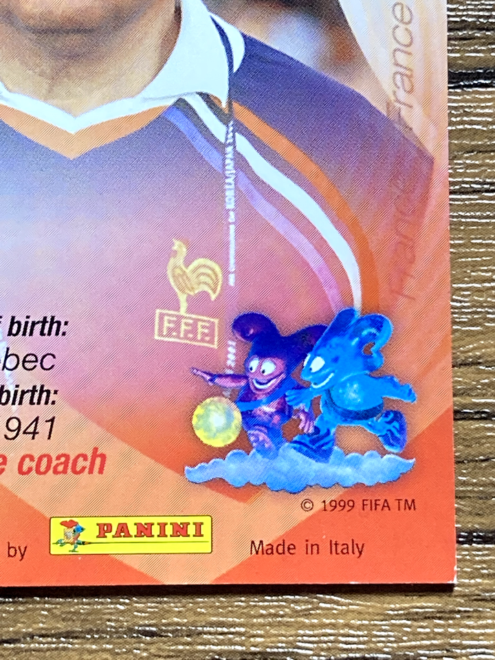 Panini 2002 FIFA World Cup Card No.67 Roger Lemerre France | eBay Australia