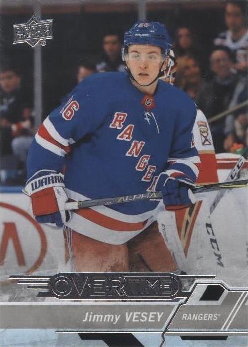 2018-19 Upper Deck Overtime - Rookies Jimmy Vesey #121 for sale online ...