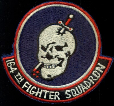 USAF 164th Fighter Squadron Patch Q-5 | eBay