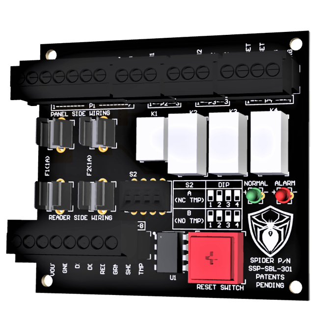 Spider Blocker HID Reader Anti-Tampering Module by Spider Security ...