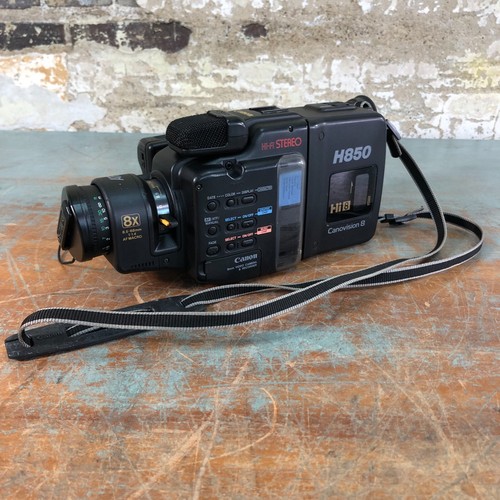 Canon CanoVision 8 H850 Hi8 8mm Video Camera Recorder H850A | eBay