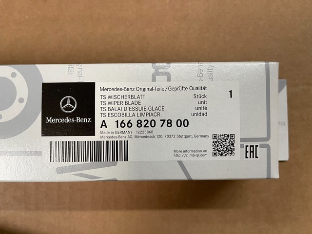Genuine Mercedes-Benz Wiper Blade 1668207800 OEM for sale online | eBay