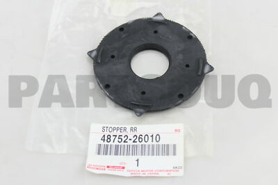 4875226010 Genuine Toyota STOPPER, REAR SUSPENSION SUPPORT 48752-26010 ...