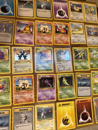Pokemon Card Lot - Vintage Jungle Base Set Rares Foils Shadowless - CCG ...