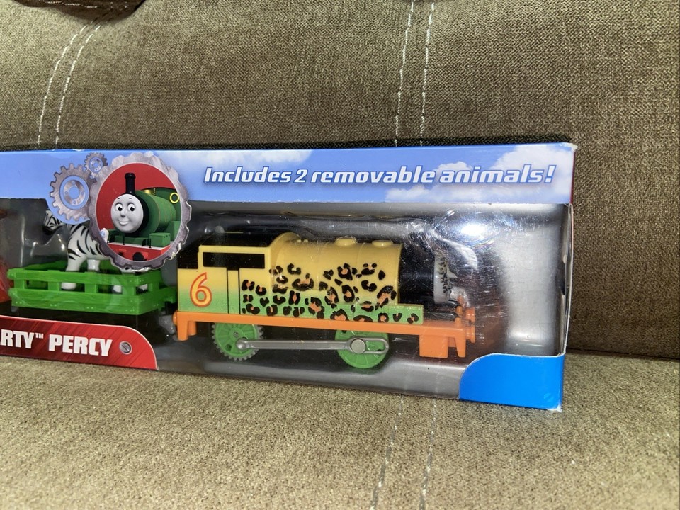 Trackmaster Thomas & Friends Animal Party Percy Engine Fisher Price New ...
