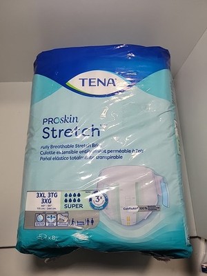 TENA Stretch Adult Briefs Heavy Absorbency Bariatric 3XL Brief 61391 ...