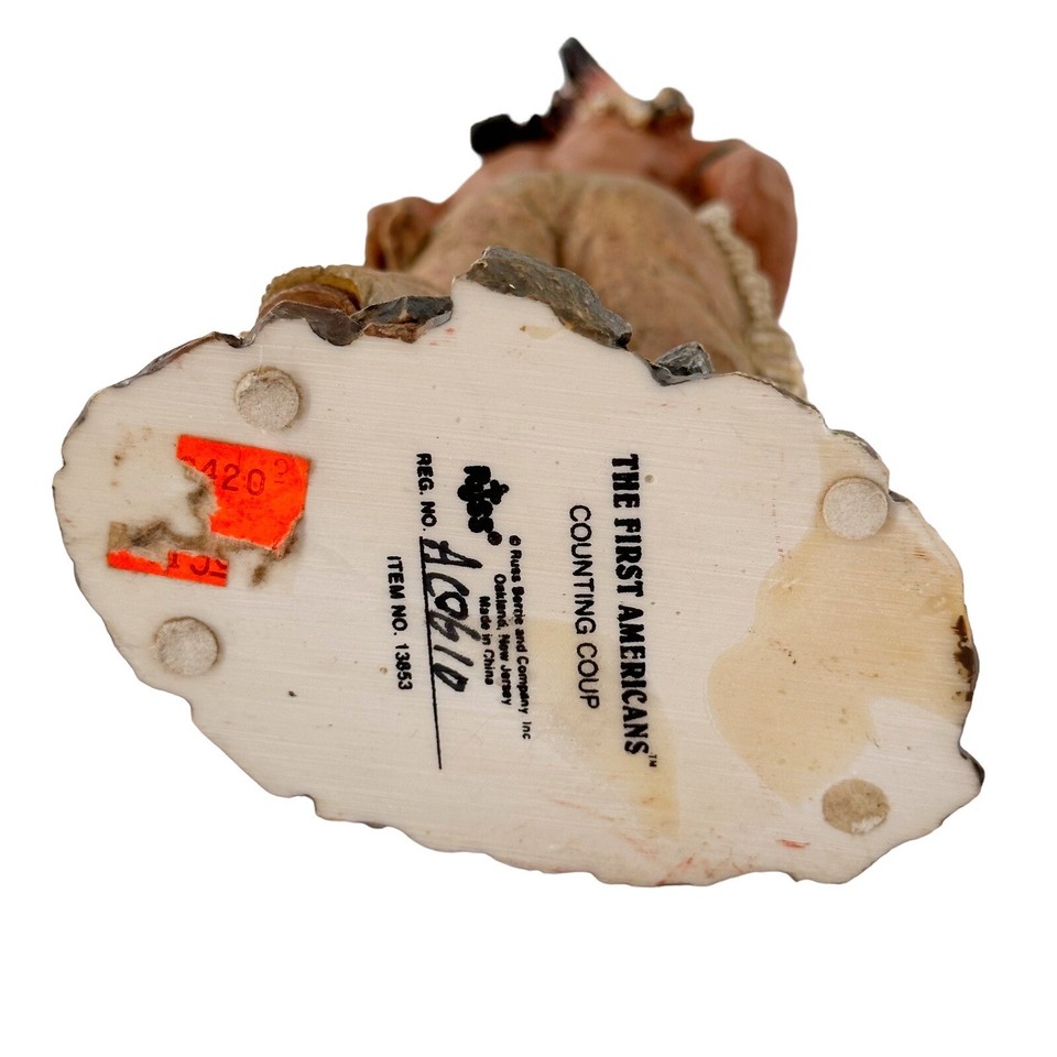 Counting Coup The First Americans Russ Berry #13853 8” Indian Ax Shield ...