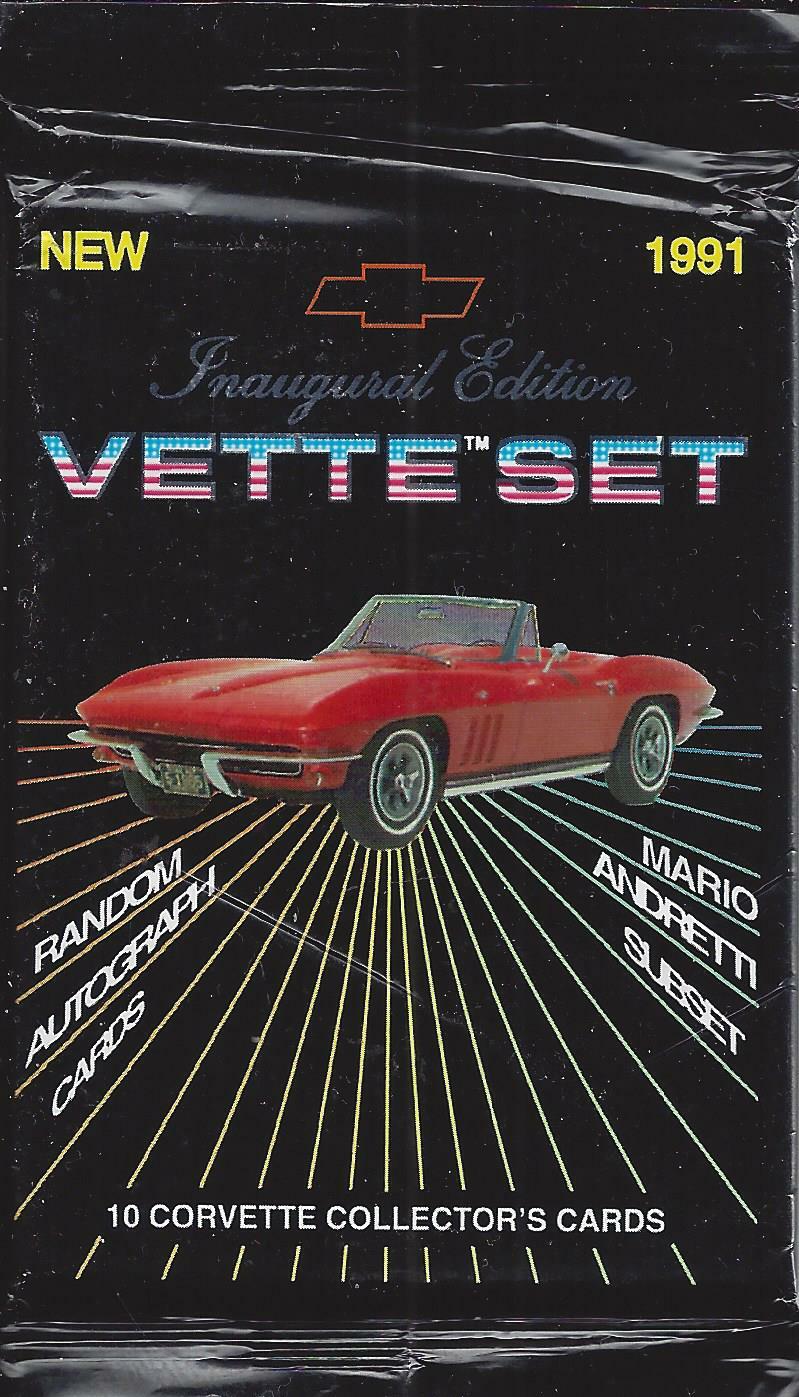 Vintage 1991 Corvette "Vette set" Trading Cards 12 Sealed Packs | eBay