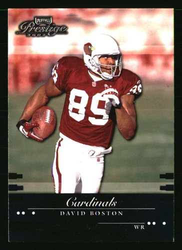 David Boston 2002 Playoff Prestige #1 FOOTBALL Card | eBay