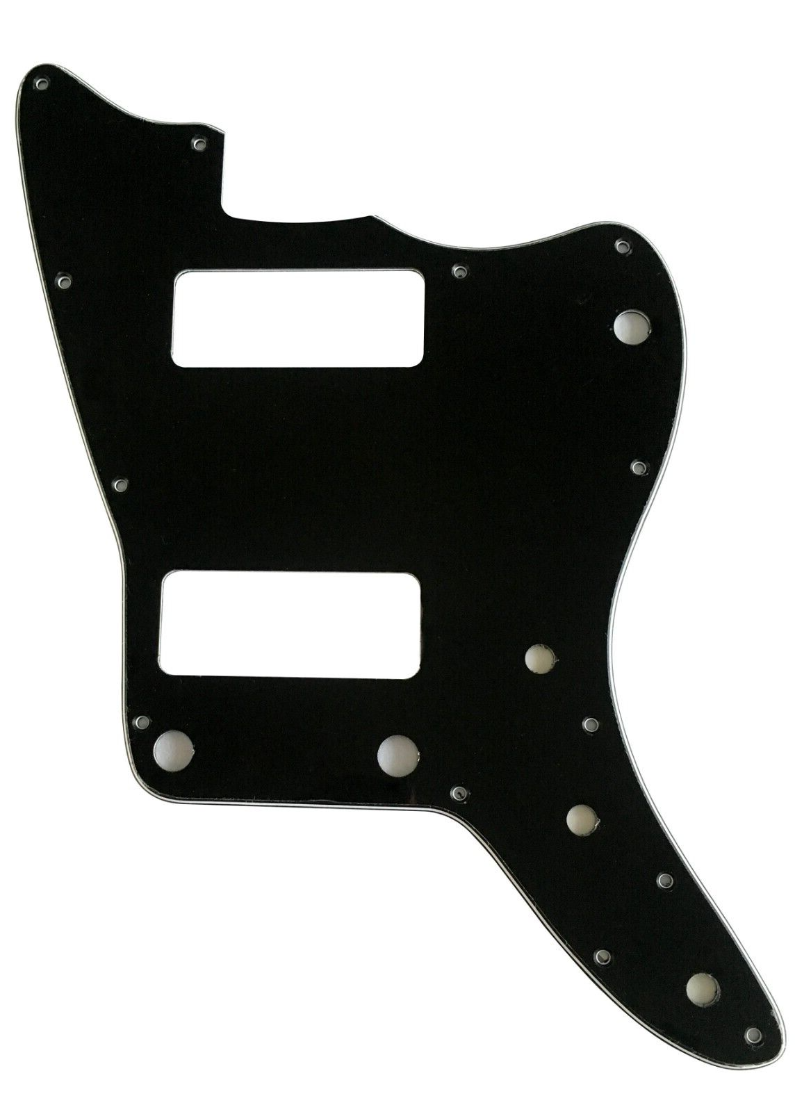 For Fender US Jazzmaster P90 Style Guitar Pickguard 3 Ply Black | eBay