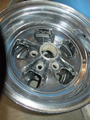 2 15X7 INCH KEYSTONE KLASSIC WHEELS RIMS UNI LUG PATTERN. PITTED. DEEP ...
