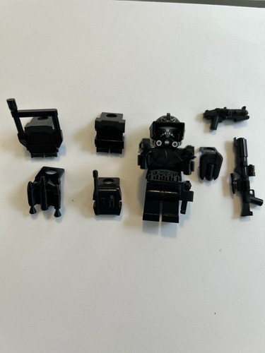 New Lego Clone Army Customs Shadow Captain Rex Minifigure With ...