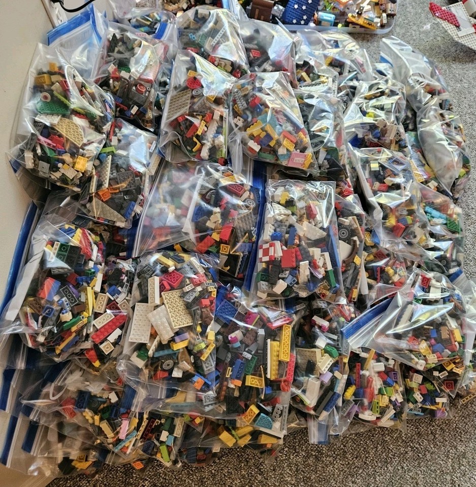 Bulk LEGO Bricks – 5 lbs Lot – Authentic, Sorted, Multicolor Mixed ...