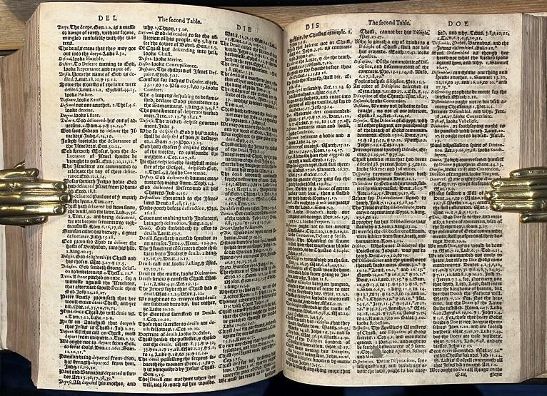 1583 'The Bible' Geneva Version. Christopher Barker, London. Fine ...