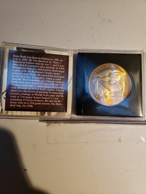 RARE Babe Ruth collectible coin | eBay