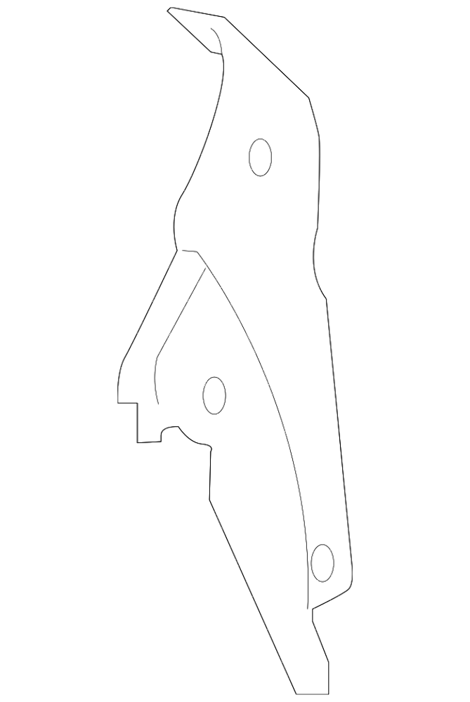 BMW X3 G01 F97 RIGHT D-PILLAR BOTTOM REINFORC. 41007493968 7493968 ...