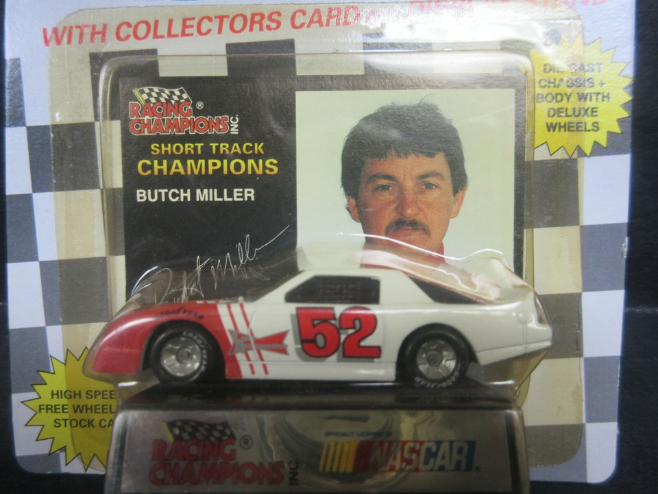 1993 Racing Champions Short Track Stock Car # 52 Butch Miller 1:64th | eBay