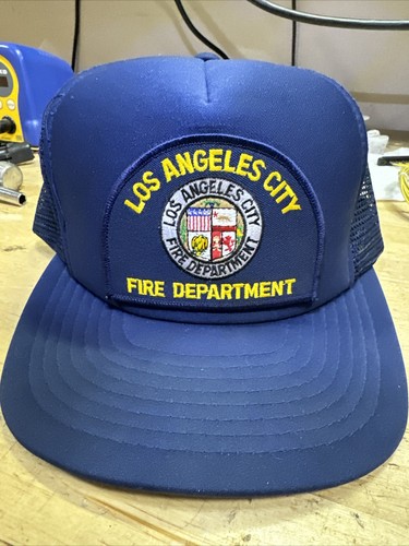 Los Angeles Fire Department Vintage Trucker Mesh Hat | eBay