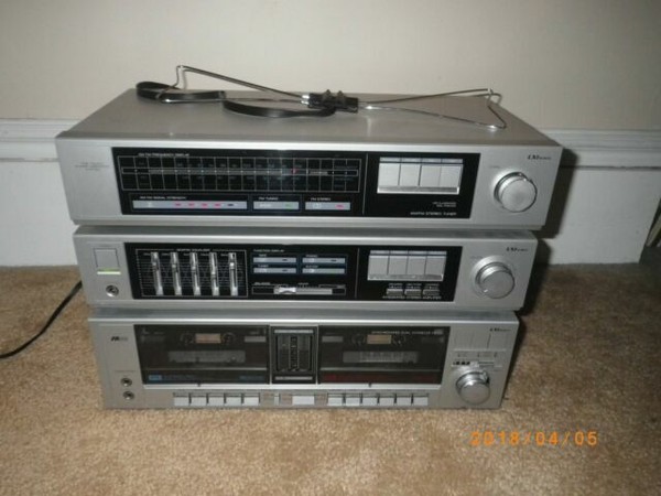 Vintage Sears LXI Series Am/fm Stereo Radio Cassette Model System Set ...