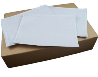 A5 PLAIN CLEAR DOCUMENT ENCLOSED WALLETS ENVELOPES SLIPS - 225x165mm ...