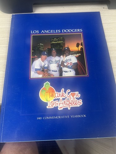 Los Angeles Dodgers 1985 Commemorative Yearbook | eBay