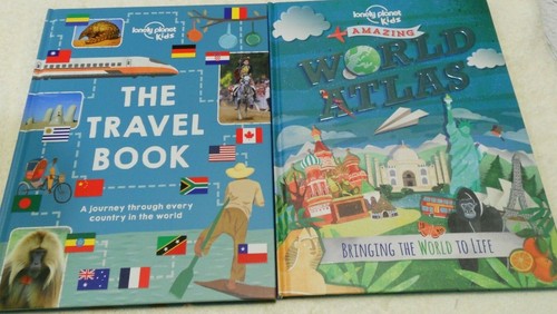 Bulk x 2 Box Set Lonely Planet Kids - The Travel Book & Amazing World ...