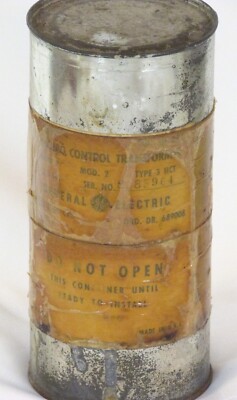 Vintage Unopened GE US Navy Synchro Control Transformer 689008 In Can ...