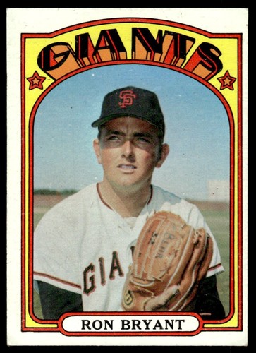 1972 Topps Ron Bryant San Francisco Giants #185 | eBay