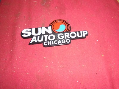 1982 camaro k5 blazer dealer tag Chicago sun auto group 1988,75,77 | eBay