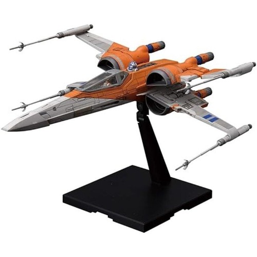BANDAI Star Wars Poe's X-Wing Fighter The Rise of Skywalker Model Kit ...
