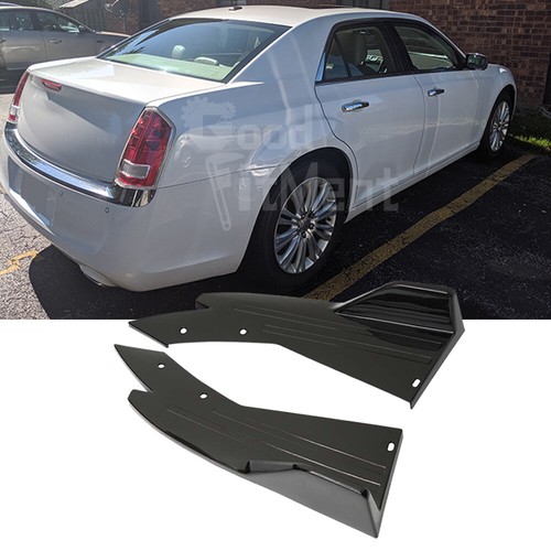 For Chrysler 300 Rear Bumper Lip Diffuser Splitter Canards Protector ...