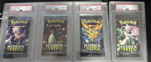 Pokemon-Hidden-Fates-Booster-Pack-PSA-10-Full-Art Set-MEW-ZARD ...