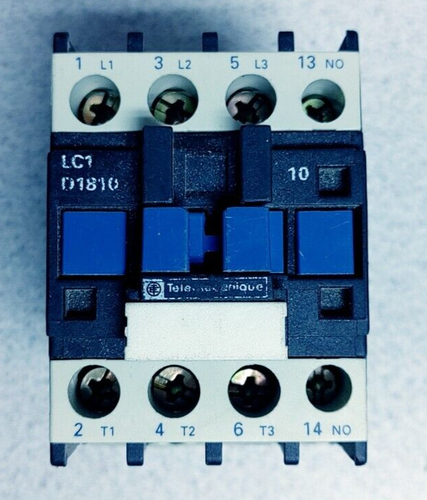 TELEMECANIQUE LC1D1810 CONTACTOR 35A 15HP 120VAC COIL WOW!! | eBay