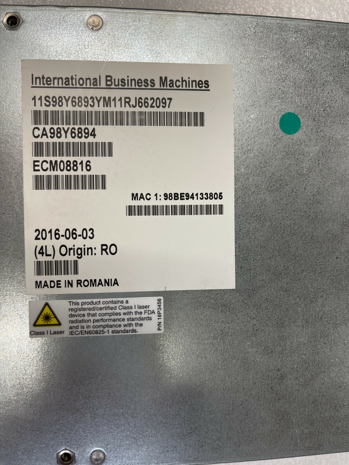 98Y6894 98Y6893 IBM DS8000 PA-SF 16Gb 4-Port SW FCP/FICON PCIe FC HBA ...