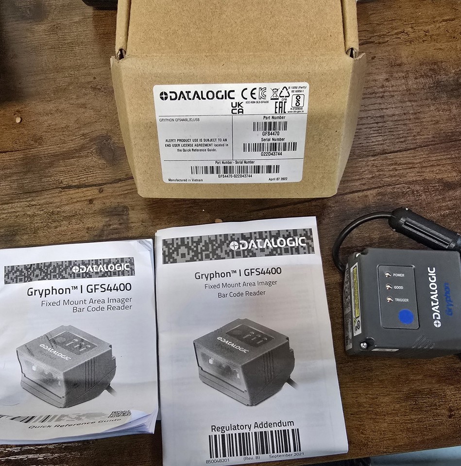 Datalogic GFS4400 Gryphon USB QR Code Scanner TESTED | eBay