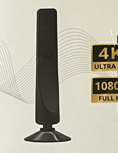 Wave Indoor TV Antenna 4K Digital HDTV Full HD Signal No Subscriptions ...