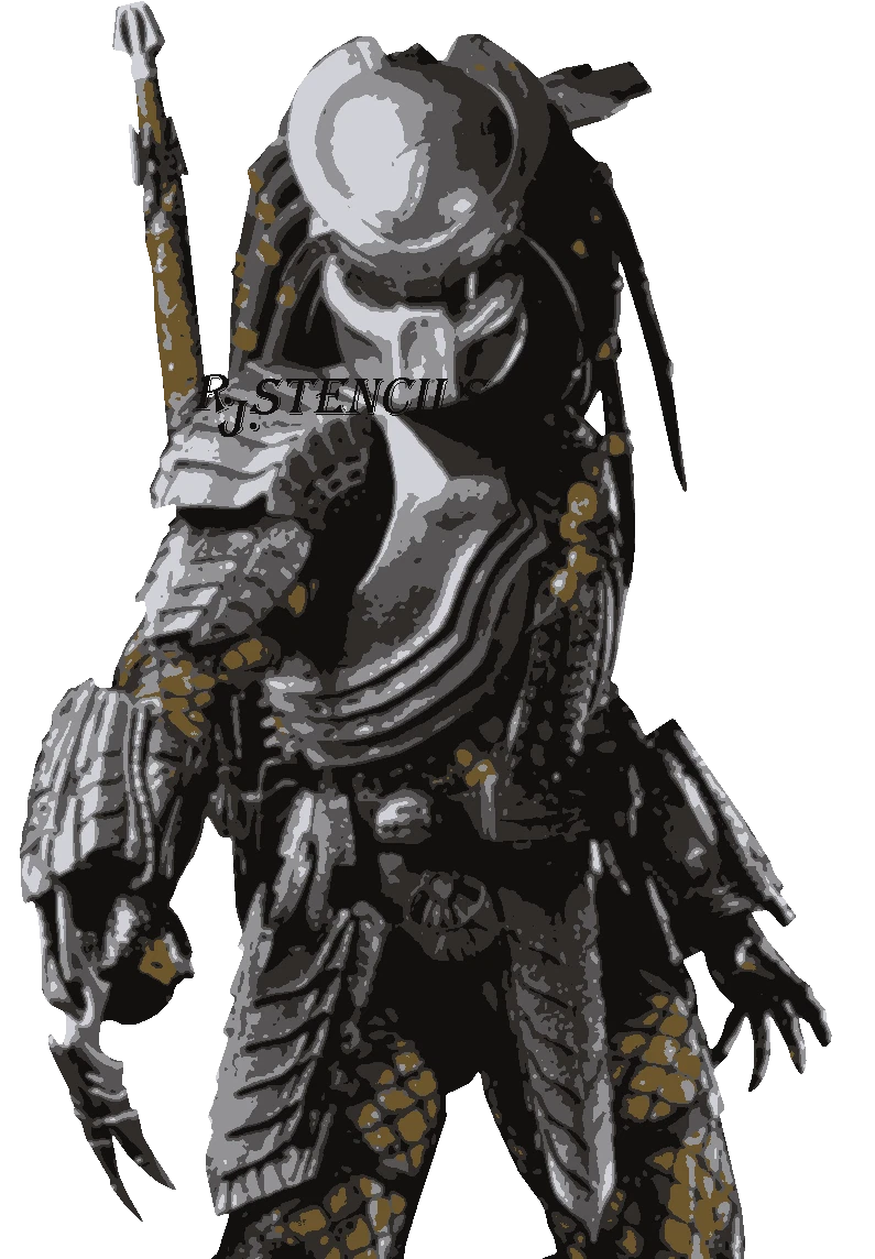 Predator Scar Tattoo