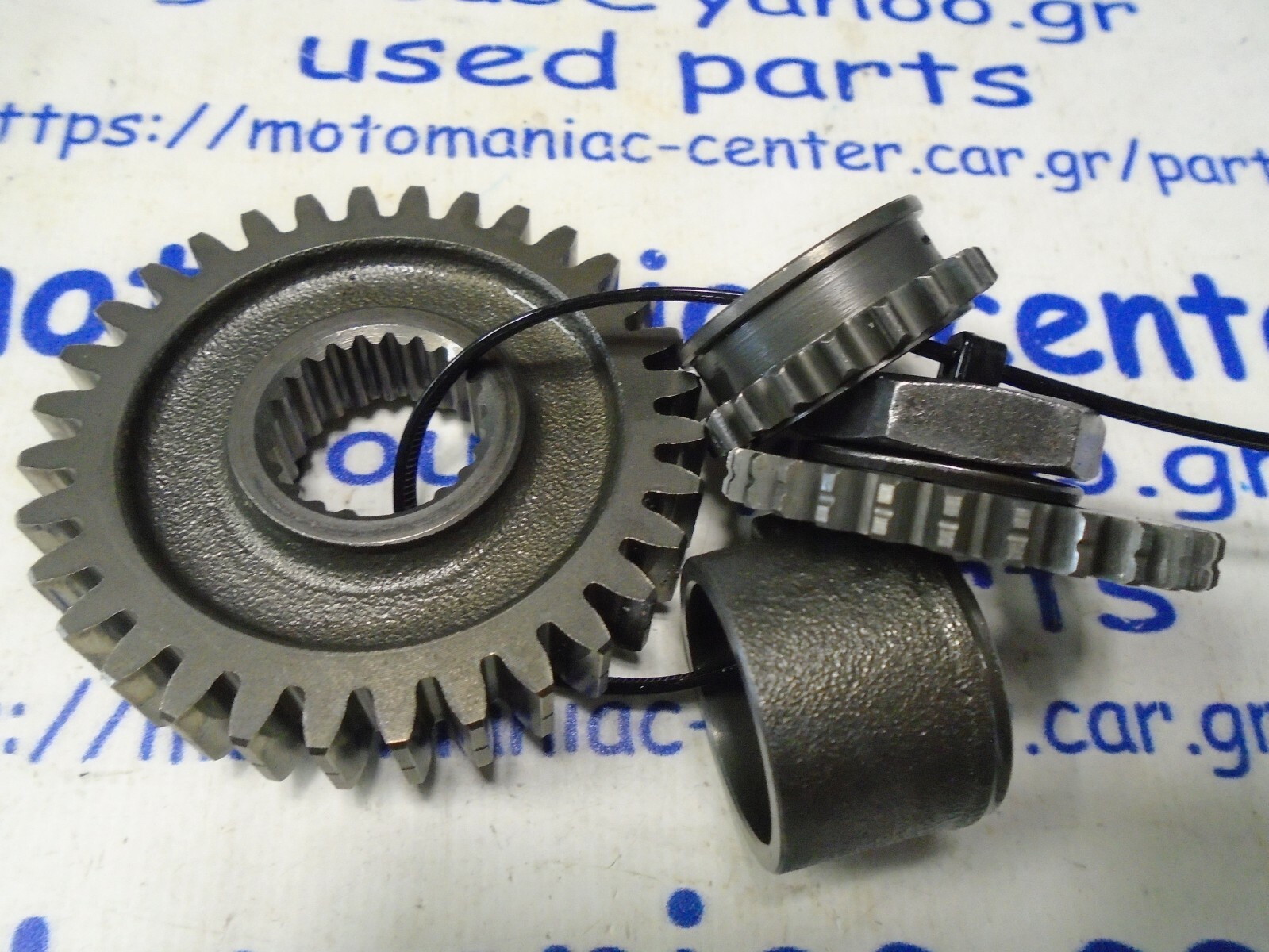 Honda xr600 xr 600 nx650 crank shaft crankshaft gears primary nuts ...