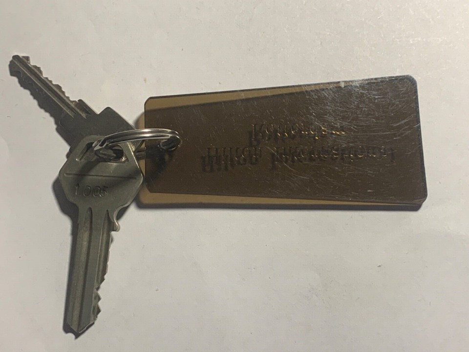 Hilton International Hotel Motel Room Key Fob & Key Rotterdam Holland ...