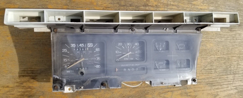 54K Gauge Cluster Tach Auto 1980-86 Ford Bronco Truck F150 F250 F350 ...
