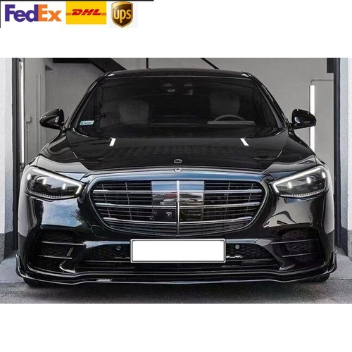 Black Front Racing Facelift Grill For Mercedes-Benz W223 S450 S500 S580 ...
