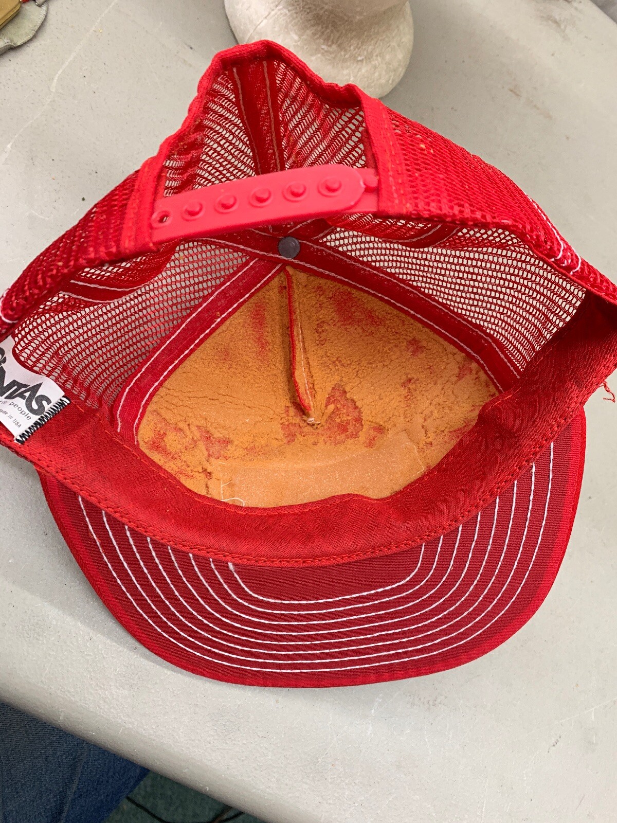 trucker hat baseball cap Vintage Snapback Mesh Patch Cenex Land O Lakes ...