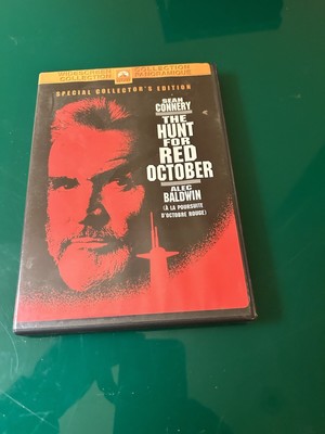 The Hunt for Red October (DVD, 2005, Canadian) SEAN CONNERY FREE SHIP ...