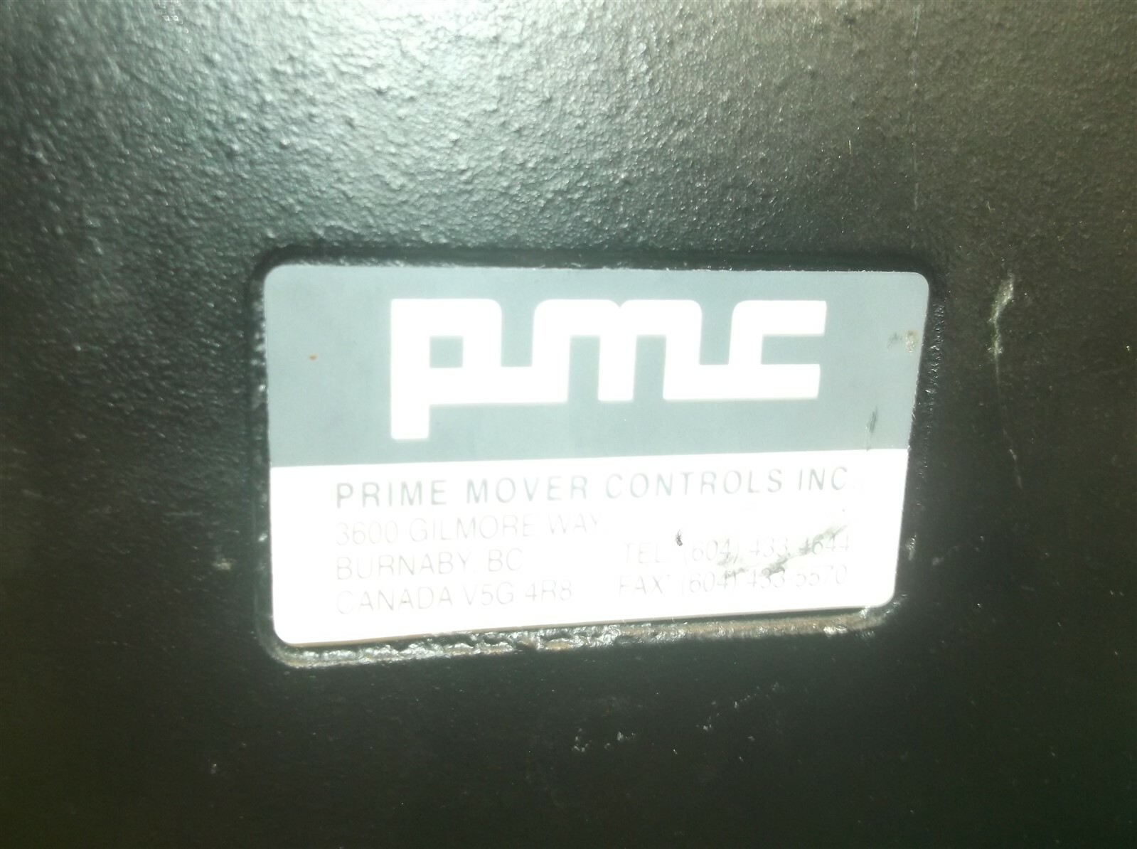 Prime Mover Controls Inc Three Position Electric Actuator Lever PN 3380 ...