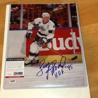 Larry Robinson Signed 11x14 Photo PSA DNA COA Autographed LA Los ...