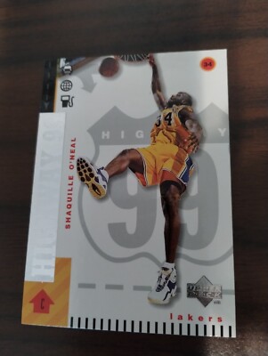SHAQUILLE O'NEAL 1999 Upper Deck Highway 99 Card #309 LAKERS NBA HOF | eBay