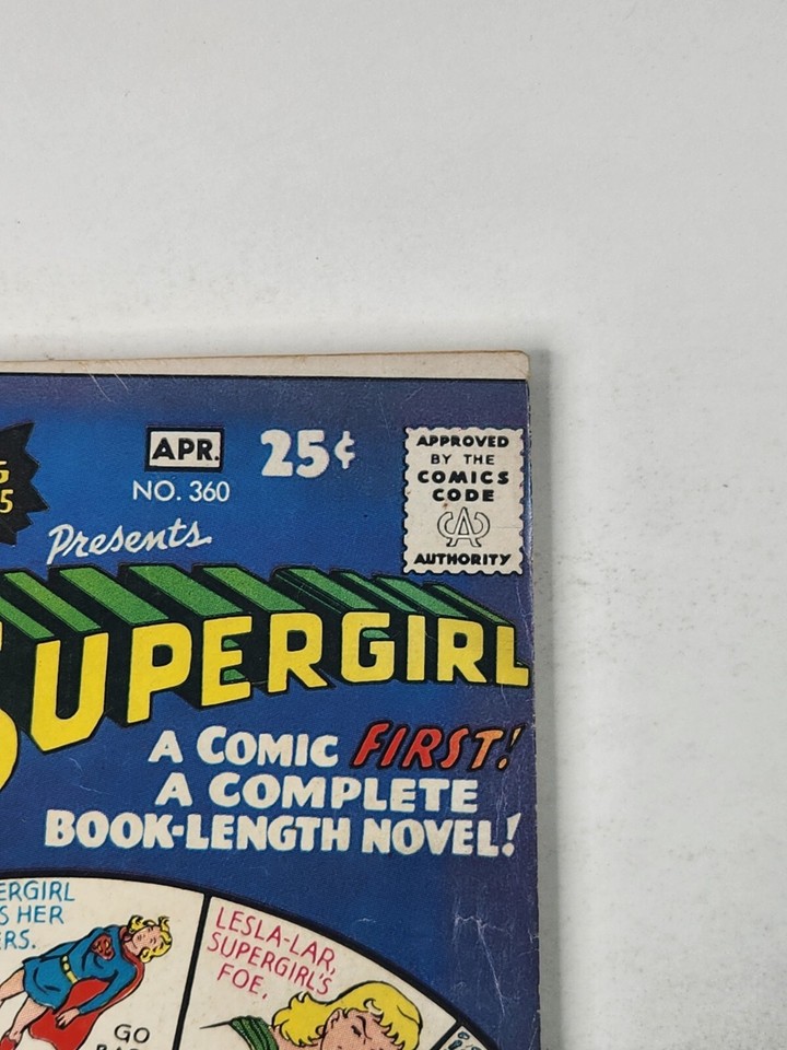Action Comics 360 80 pg. Giant Supergirl Superman Silver Age 1968 | eBay