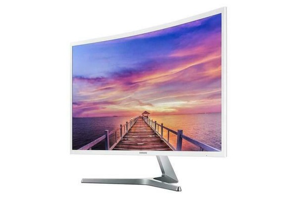 Samsung LC32F391FWUXEN 32 inch Curved Screen VA LCD Monitor - White ...