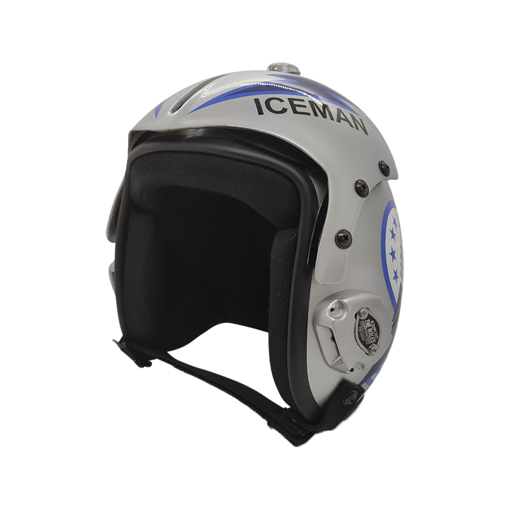 TOP GUN ICEMAN FLIGHT HGU-33 HELMET MOVIE PROP PILOT NAVAL AVIATOR USN ...