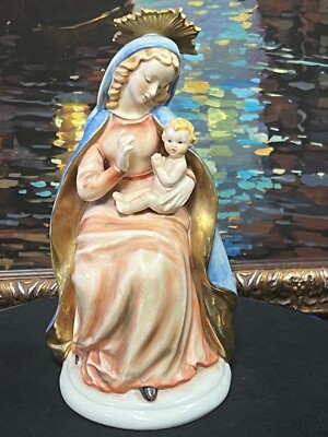 Goebel Signed Unger. Early Piece Madonna and Child 1950s Statue | eBay
